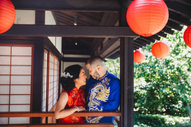 Sam & Nam - A Beautiful Berkeley Tea Ceremony in the Woods...with Boba!